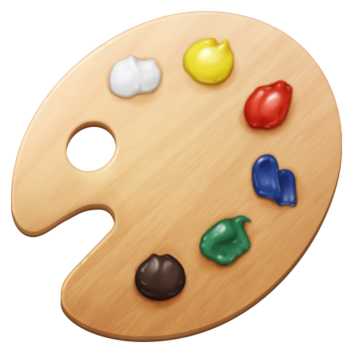 🎨 Palette De Peinture emoji