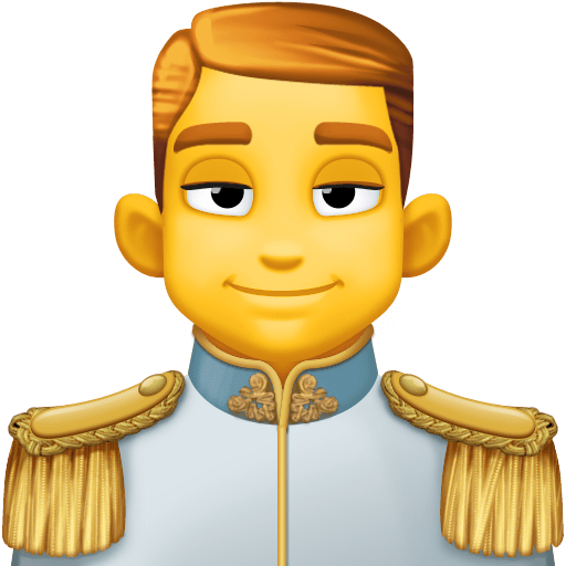 🤴 Príncipe emoji