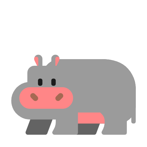 🦛 Hipopótamo emoji