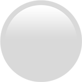 ⚪ White Circle Emoji