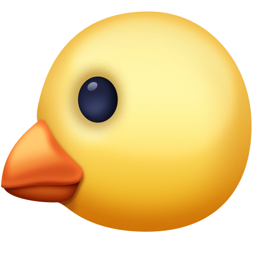 🐤 Itik bayi emoji