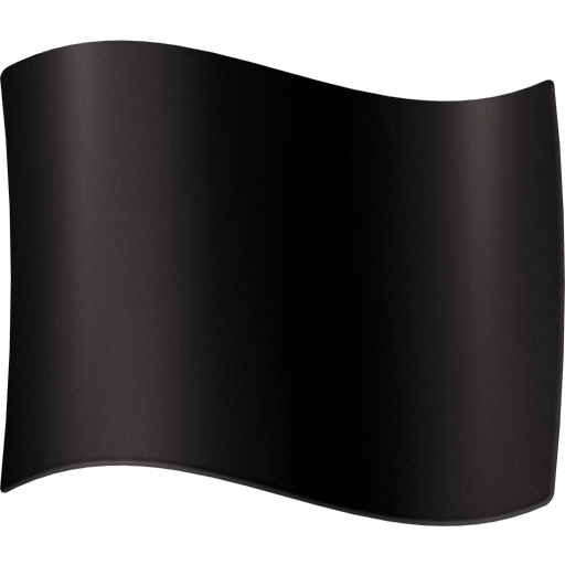 🏴 Bendera hitam emoji