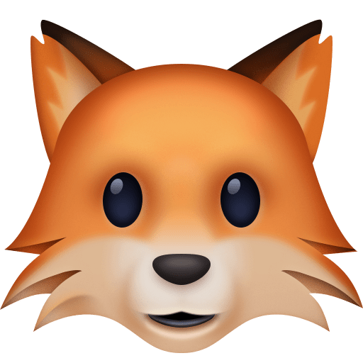 🦊 Fox Emoji