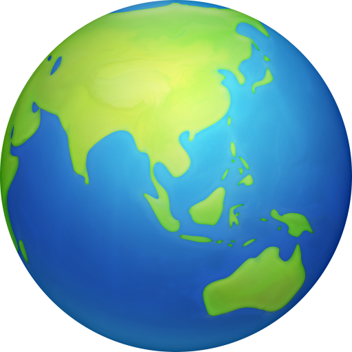 🌏 Globe Showing Asia-Australia Emoji
