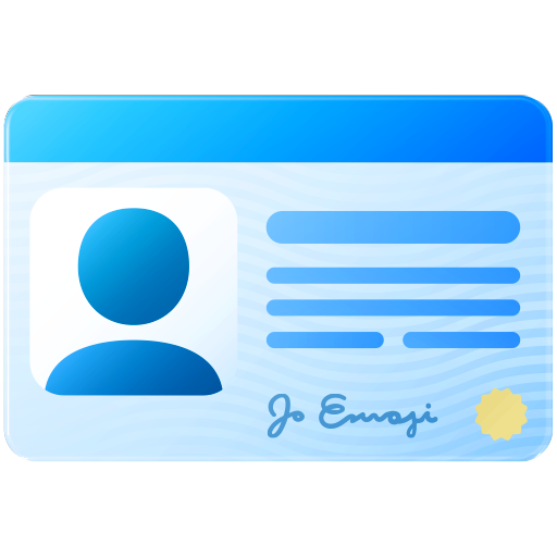 🪪 Identification Card Emoji