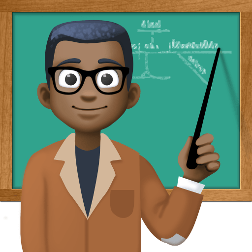 👨🏿‍🏫 Man Teacher: Dark Skin Tone Emoji