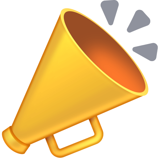 📣 Megaphone Emoji