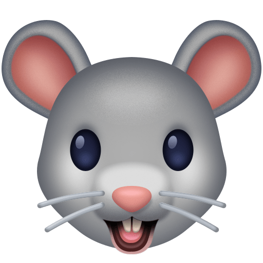 🐭 Mouse Face Emoji
