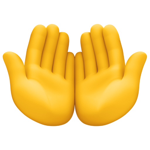 🤲 Palms Up Together Emoji