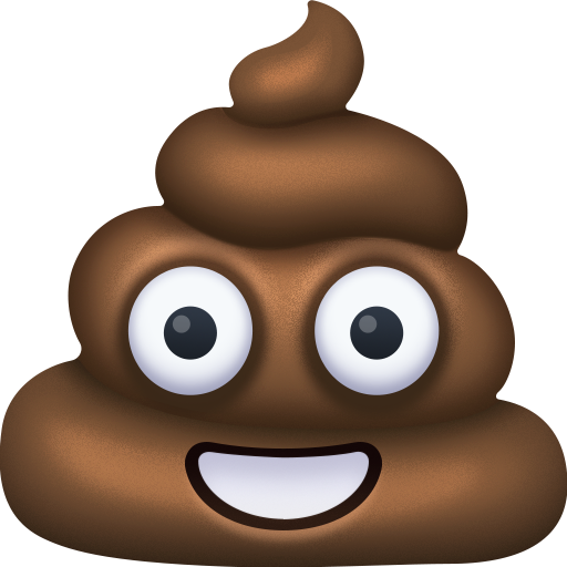 💩 Caca Con Ojos emoji