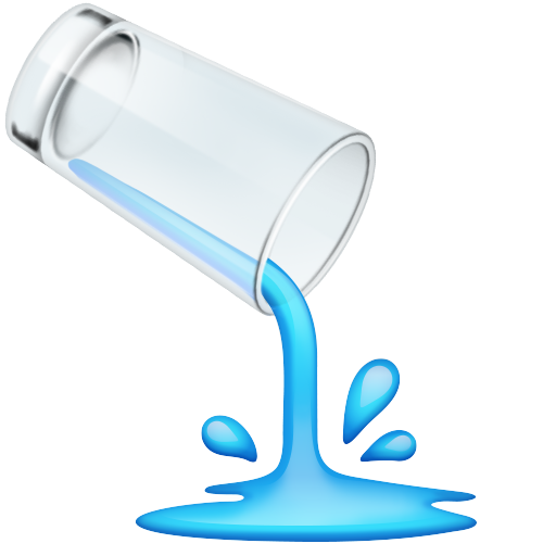 🫗 Líquido Derramándose emoji