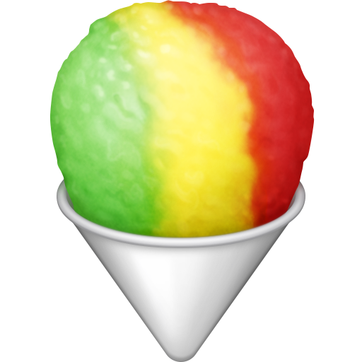 🍧 Shaved Ice Emoji
