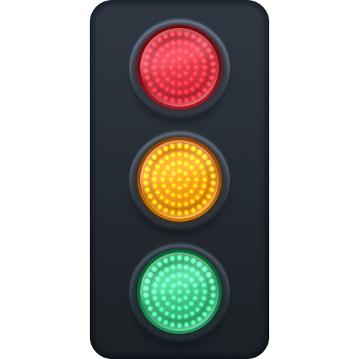 🚦 Vertical Traffic Light Emoji