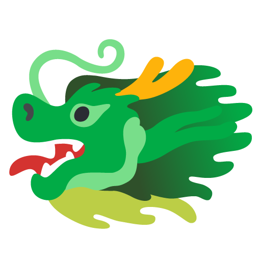 🐲 Muka naga emoji