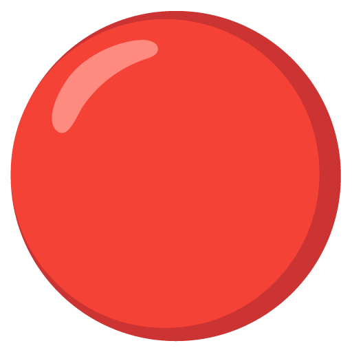 🔴 Red Circle Emoji