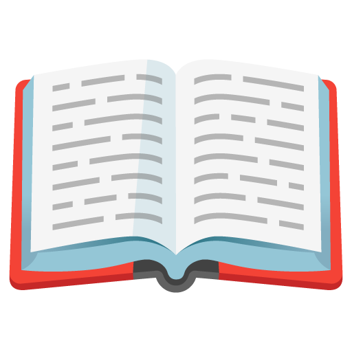 📖 Buku terbuka emoji