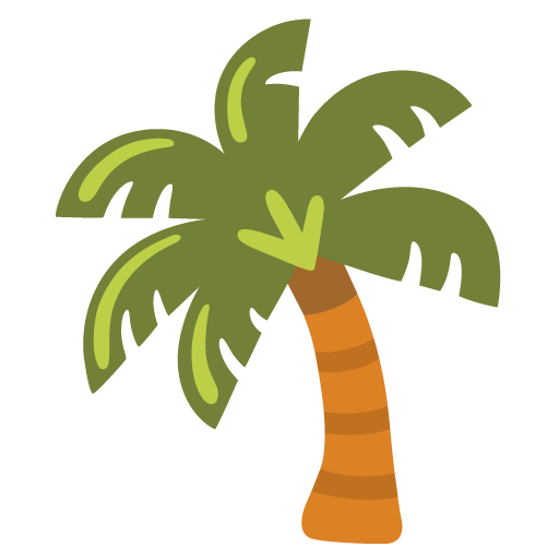 🌴 Pohon palem emoji
