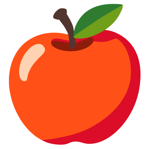 🍎 Red Apple Emoji