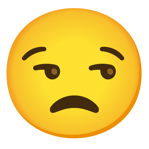😒 Chagrijnig gezicht emoji