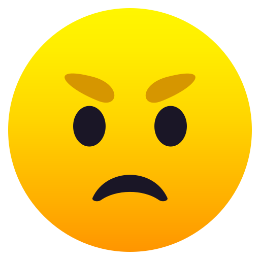 😠 Angry Face Emoji