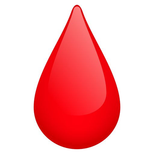 🩸 Drop of Blood Emoji