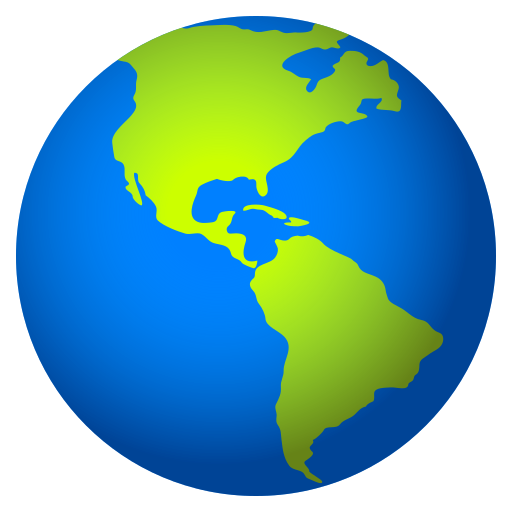 🌎 Globe Showing Americas Emoji