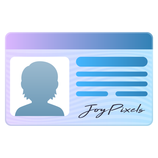 🪪 Identification Card Emoji