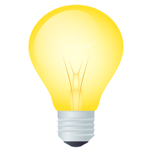 💡 Glödlampa emoji