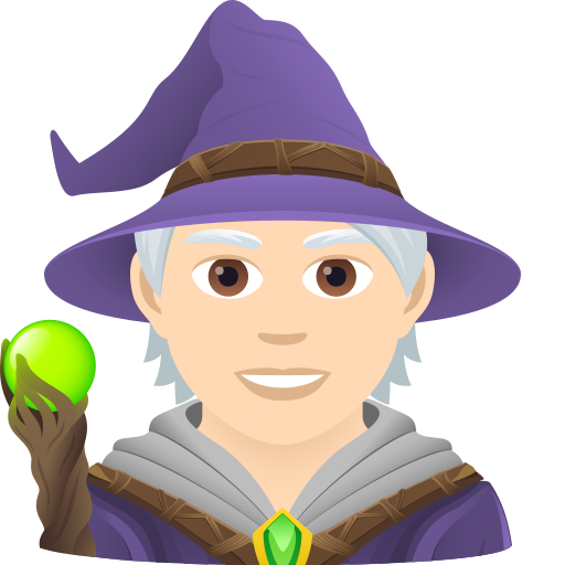 🧙🏻 Mage: Light Skin Tone Emoji