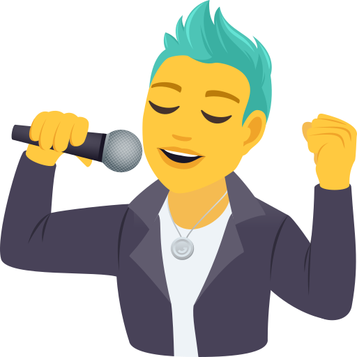 👨‍🎤 Man Singer Emoji
