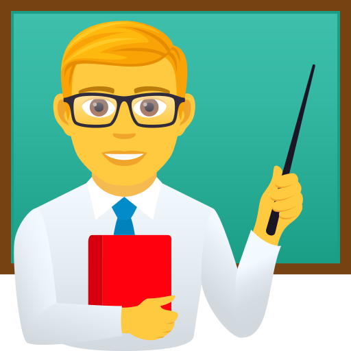 👨‍🏫 Docente Hombre emoji