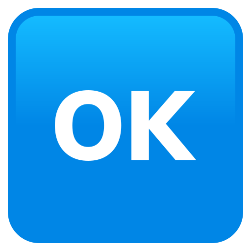 🆗 Bouton Ok emoji