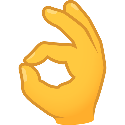👌 Sinal De Ok emoji