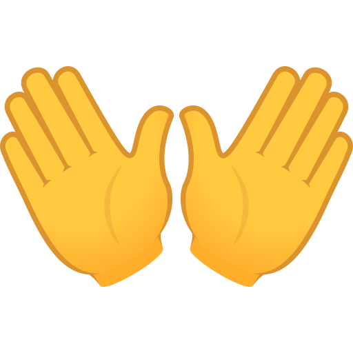 👐 Open Hands Emoji