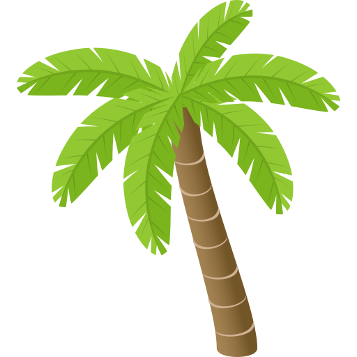 🌴 Pohon palem emoji