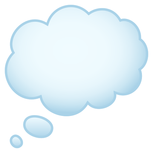 💭 Bulle De Pensée emoji