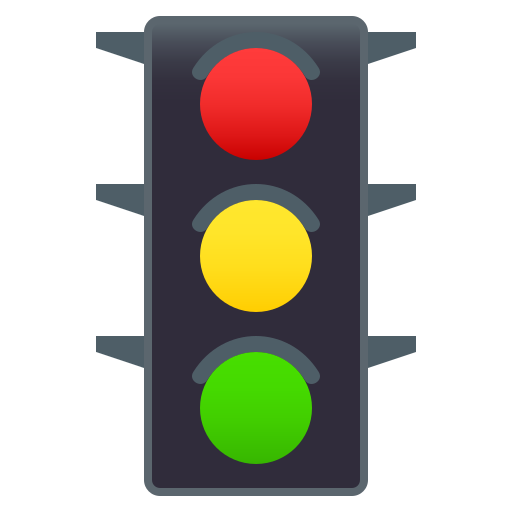 🚦 Vertical Traffic Light Emoji