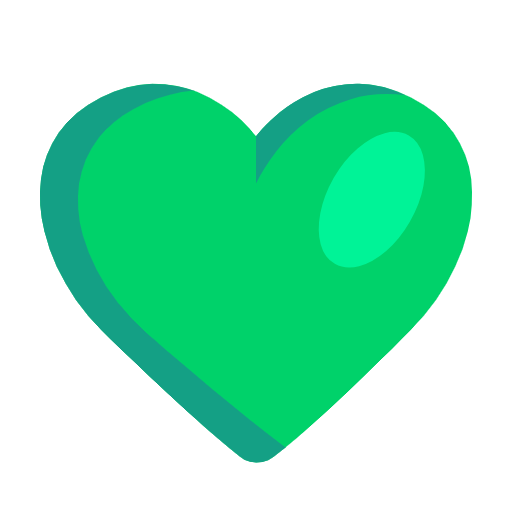💚 Green Heart Emoji