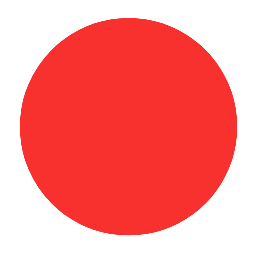 Cerchio Rosso emoji 🔴