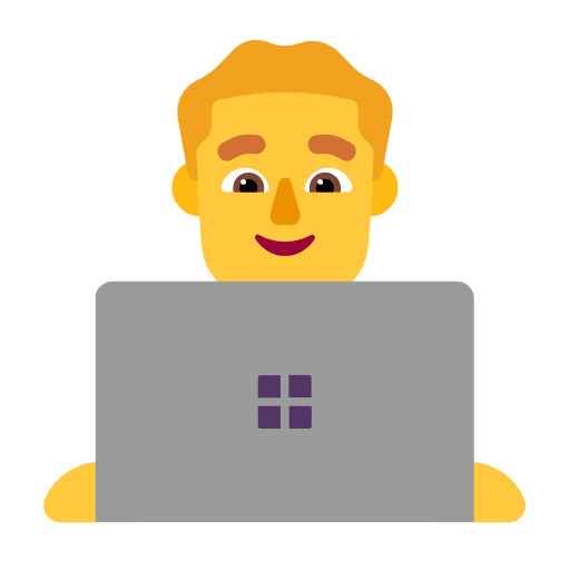 👨‍💻 Informaticien emoji