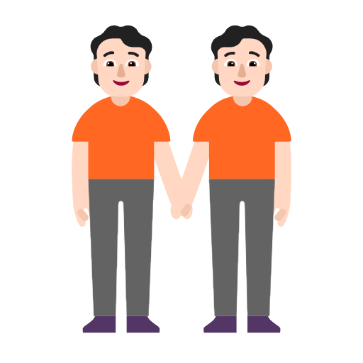 🧑🏻‍🤝‍🧑🏻 People Holding Hands: Light Skin Tone Emoji