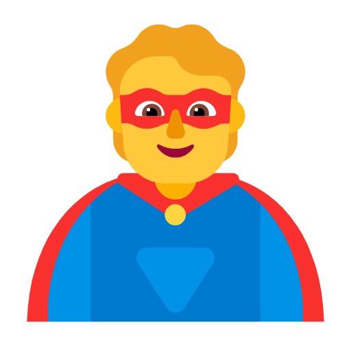 🦸 Superhelt emoji