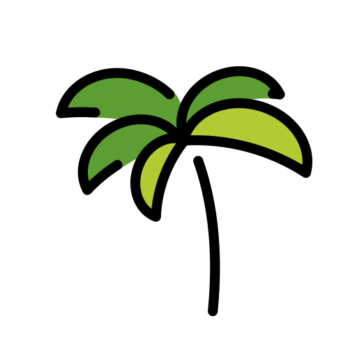 🌴 Palmeira emoji