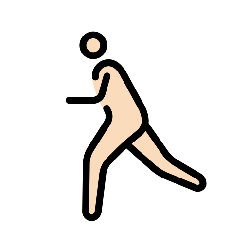 🏃🏻 Person Running: Light Skin Tone Emoji